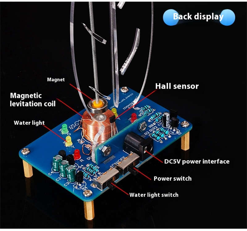 HU-076 DIY Electromagnetic Swing Kit Instruction Manual